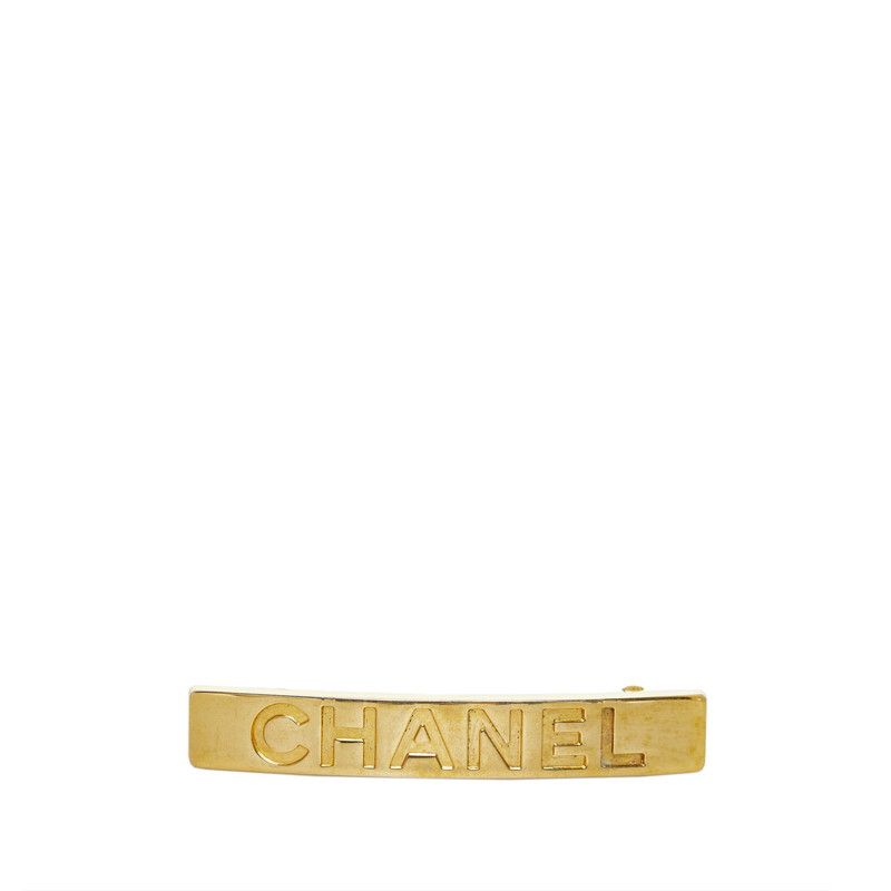 Chanel Logo Barrette | Grailed