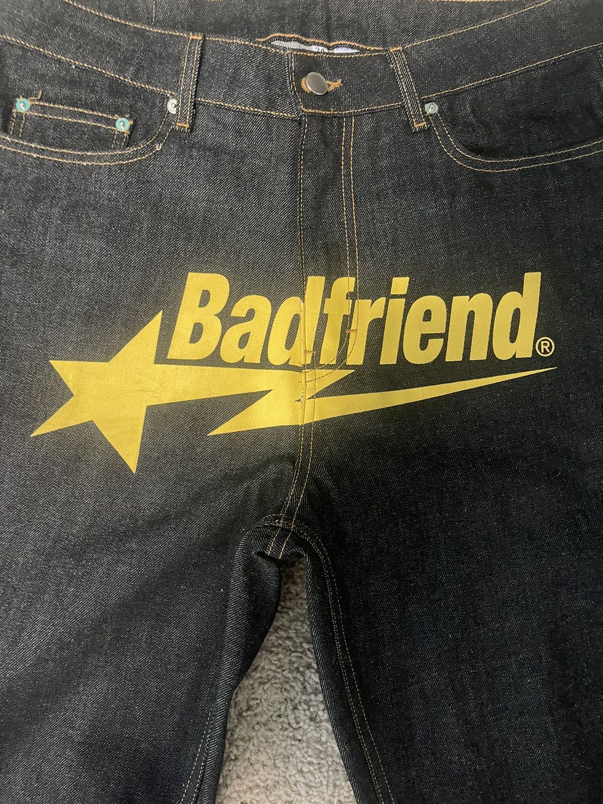 Badfriend Badfriend jeans yellow Font | Grailed