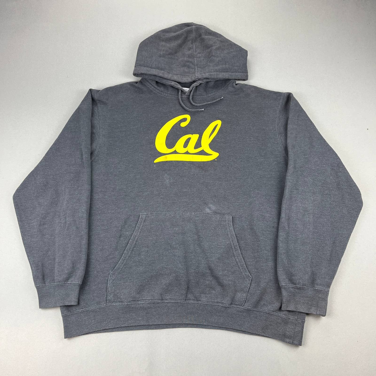 Majestic Cal Berkeley Hoodie Sweatshirt XL Gray College University ...