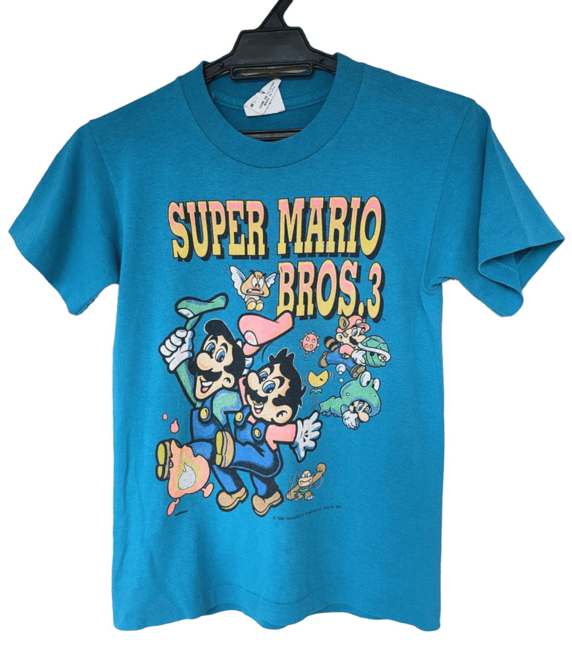 Playstation × The Game × Vintage ©️1990 Vtg Single Stitch Super Mario ...