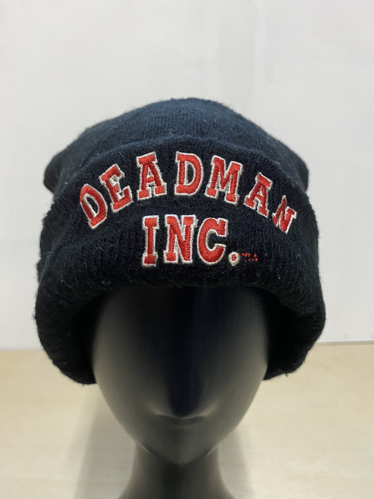 Vintage WWF Deadman INC. The Undertaker Wrestler Beanie | Grailed
