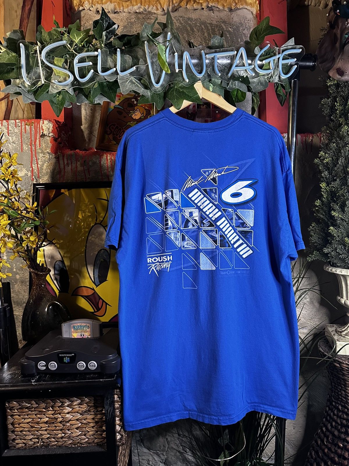 NASCAR × Streetwear × Vintage Vintage Mark Matrin Nascar Mullet Promo ...