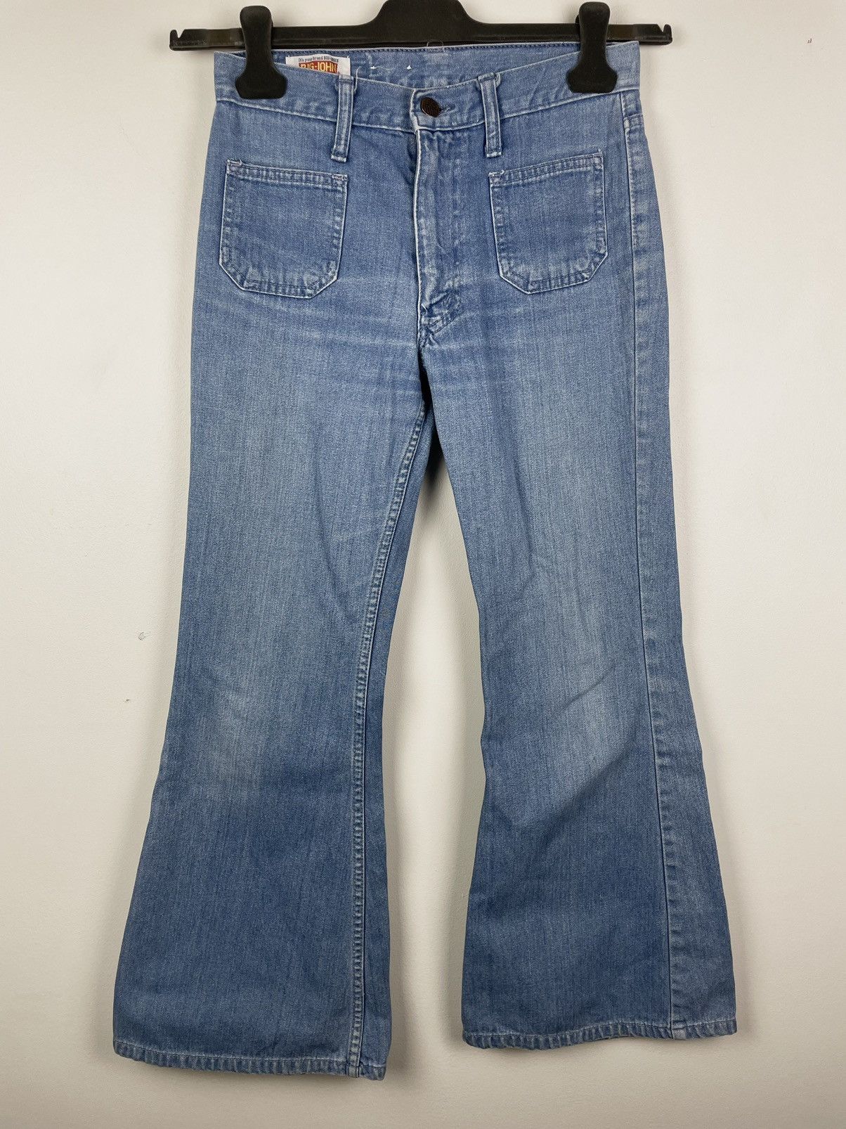 Vintage Big John Bush Pocket Flare Bootcut Bell Bottom Jeans Denim ...