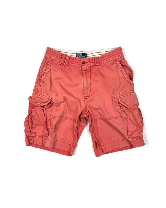 Polo Ralph Lauren Polo Ralph Lauren Classic Vintage Cargo Red Chino Shorts | Grailed