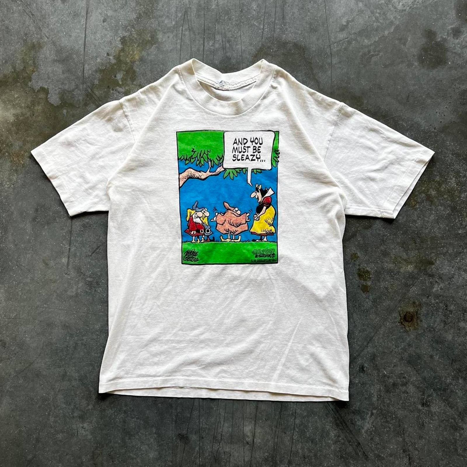 Vintage Vintage Grimm Comic Sleazy Funny Cartoon Shirt | Grailed