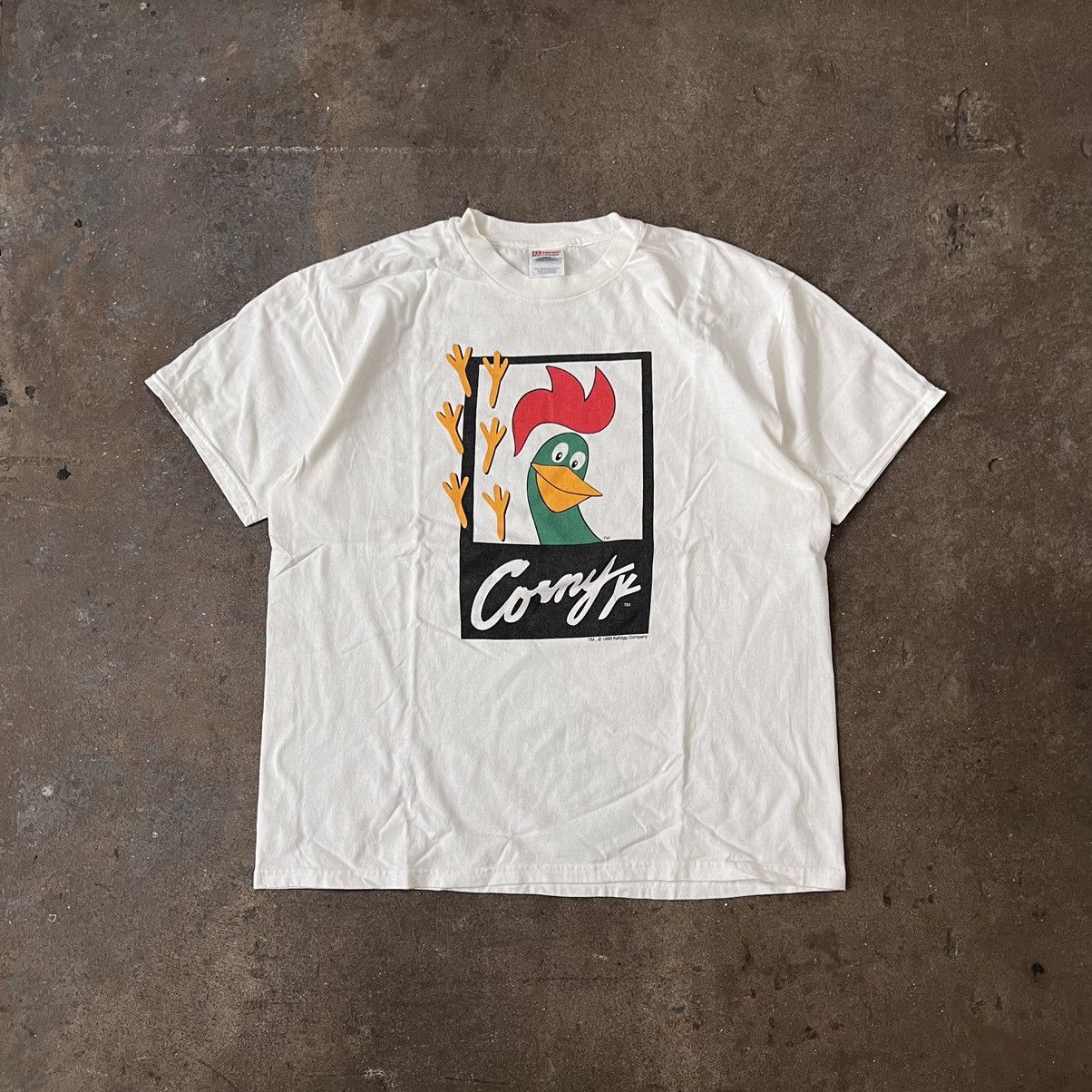 Made In Usa × Vintage Vintage 1990s Corn Flakes Kellogg’s Graphic Shirt ...