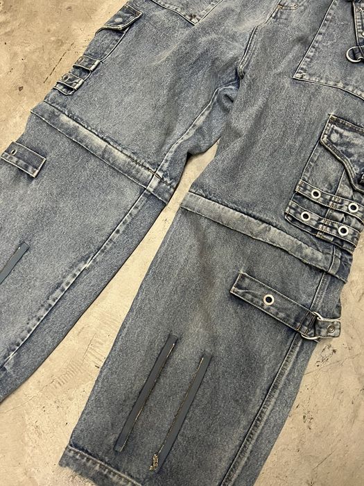 Balenciaga *RARE* BALENCIAGA RAVER CARGO DENIM PANT YE CARTI DEMNA 34 ...