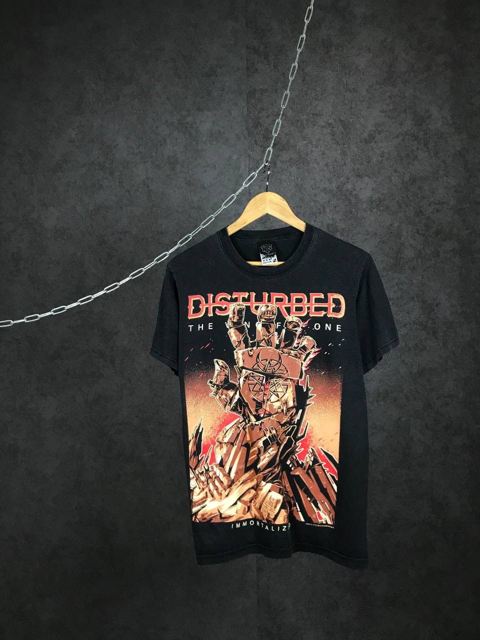 Band Tees × Disturbia × Vintage Disturbed vintage rock band tee | Grailed