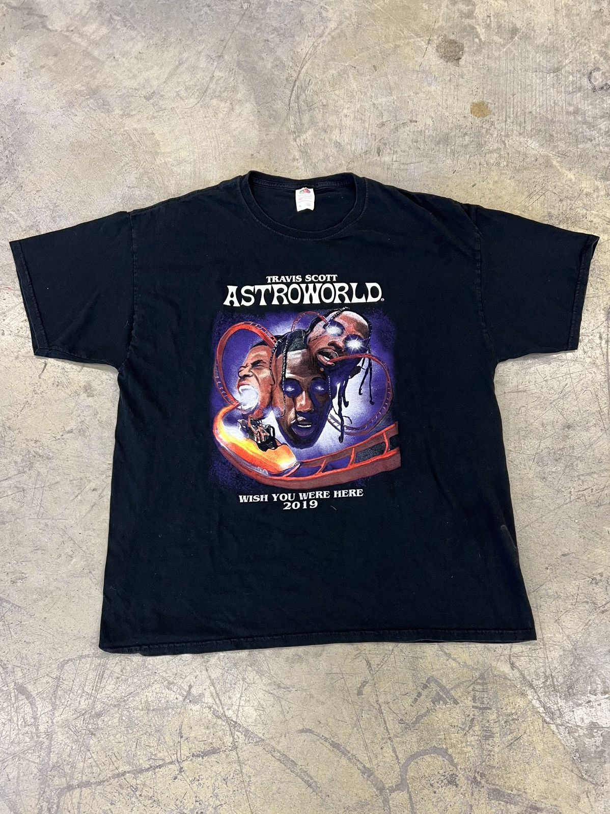 Travis Scott Travis Scott Astroworld Tee size XL | Grailed