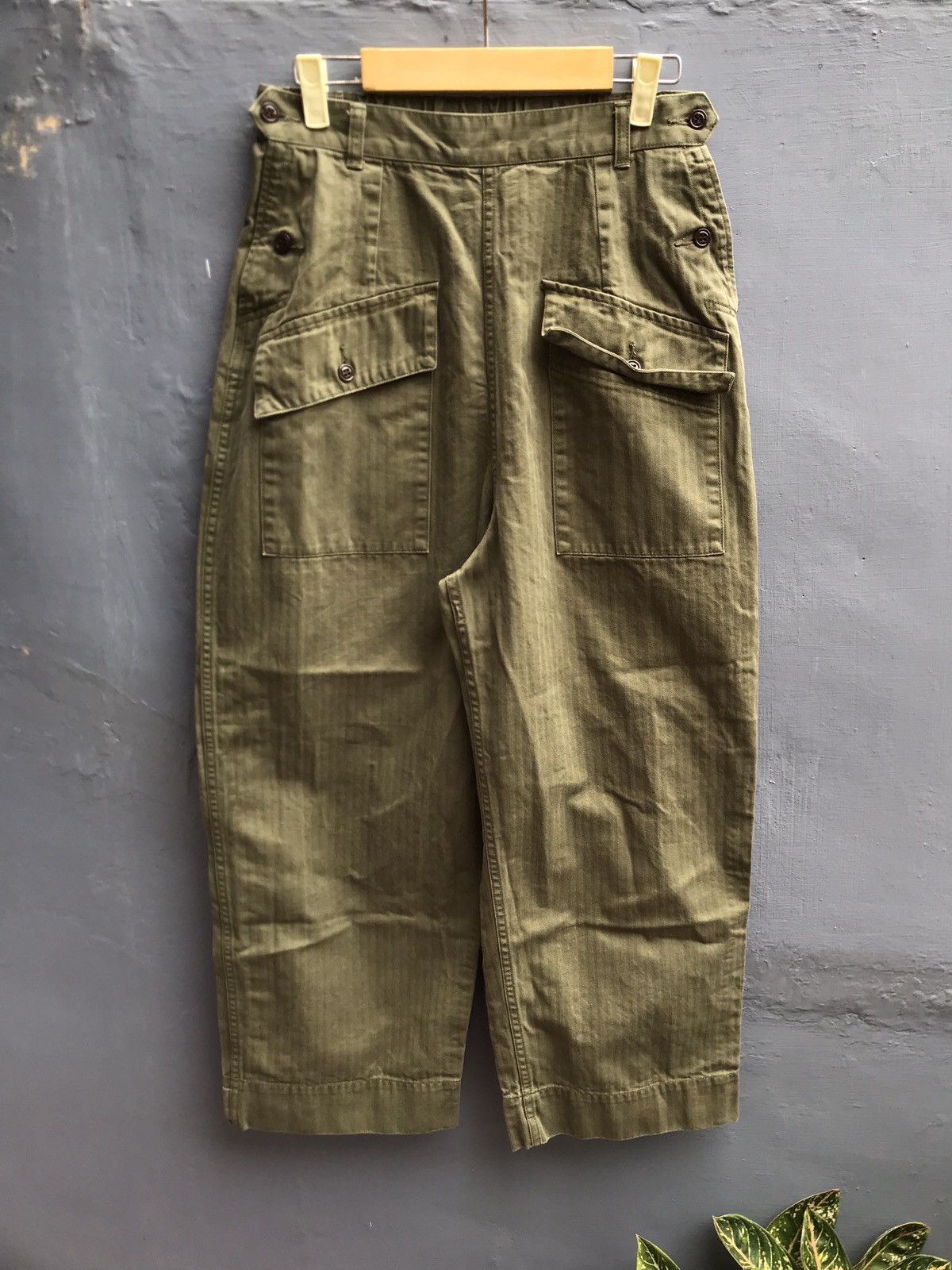 Chimala Chimala us army herringbone pants | Grailed