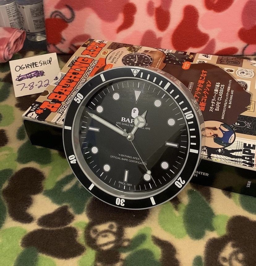 Bape 2022 Bape Clock & Magazine | Grailed