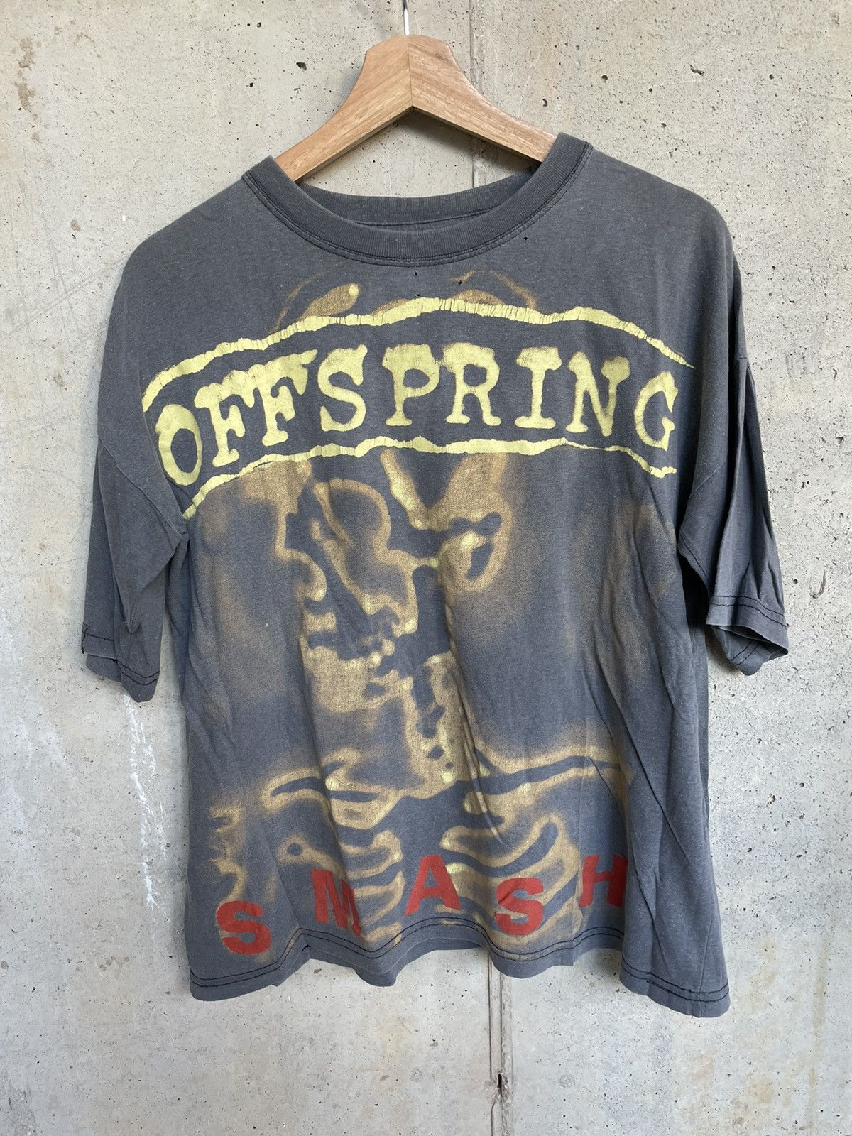 Vintage Vintage 90s Smash The offspring Euro tour bootleg tee shirt | Grailed