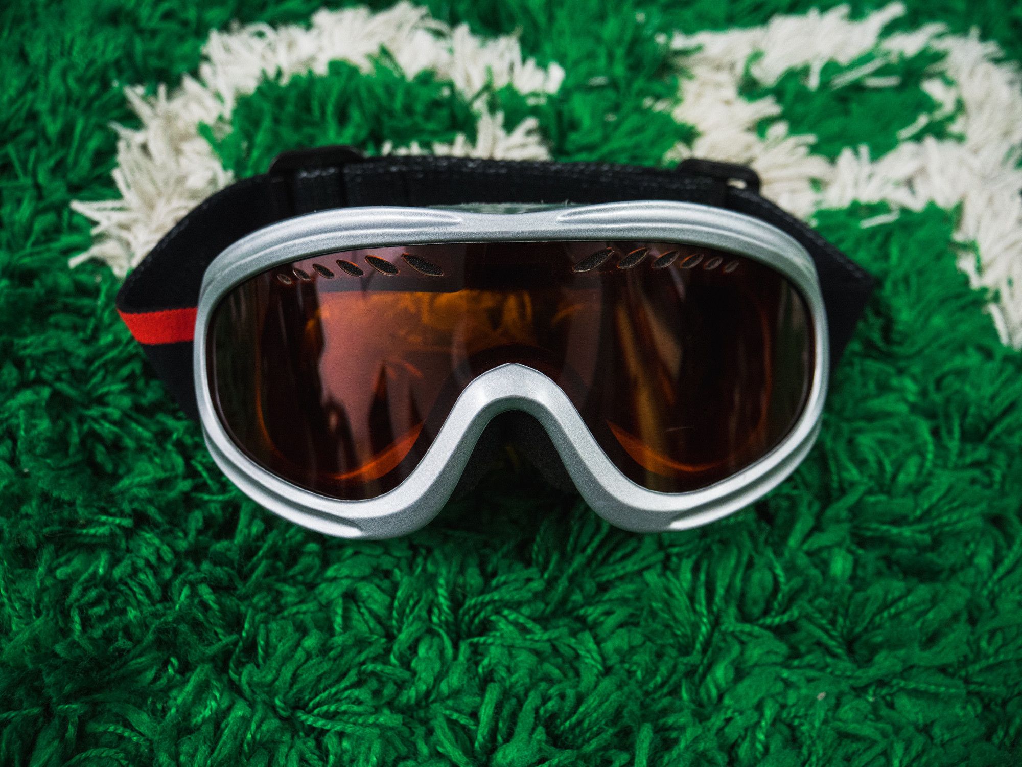 Prada Prada Ski Goggles – Silver, Orange Lens Swag, Drip AP0955402 ...