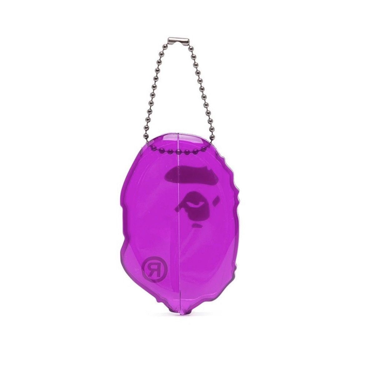 Bape A Bathing Ape Big Head Logo Keychain Money Pouch Deadstock | Grailed
