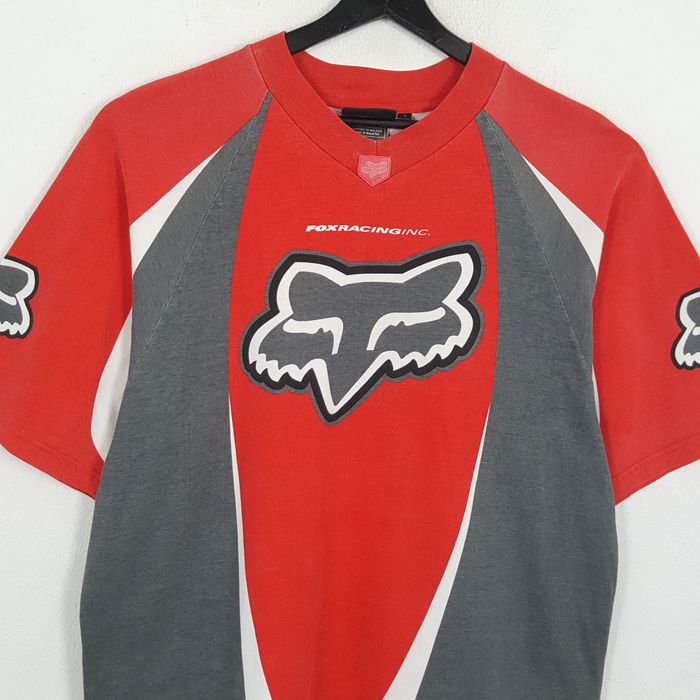 Vintage FOX RACING Motocross Extreme Racing Logo Design Tshirt | Grailed