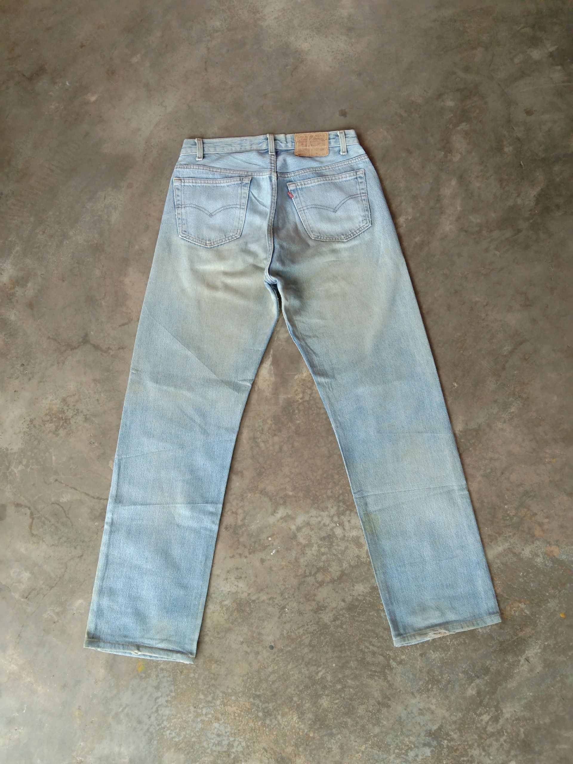 Levi's × Streetwear × Vintage 80s Vintage Levis 501 Distressed Jeans 31x30 | Grailed