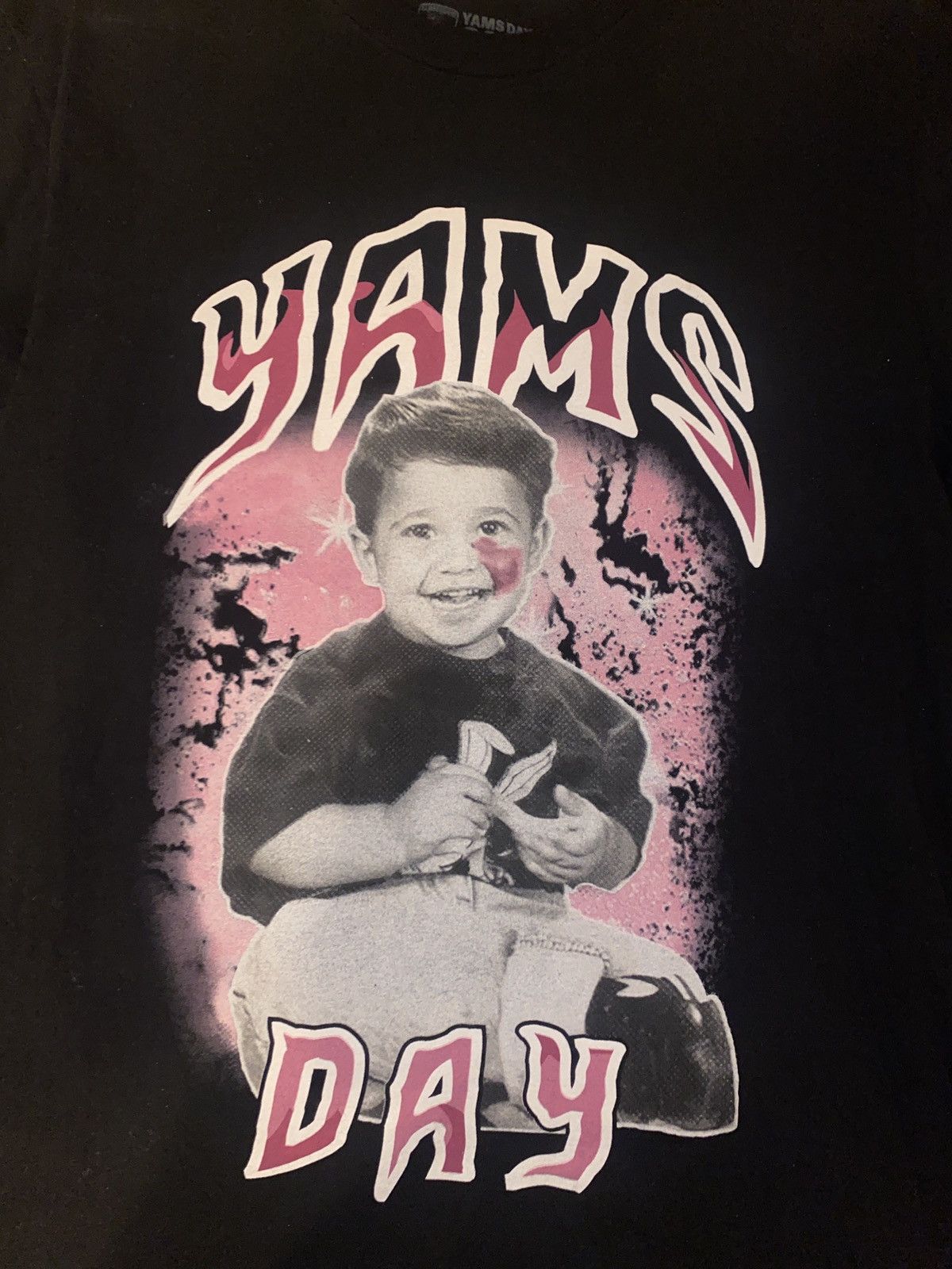 Asap Rocky Yams Day Yamborghini Baby Yams 2021 Tee Black | Grailed