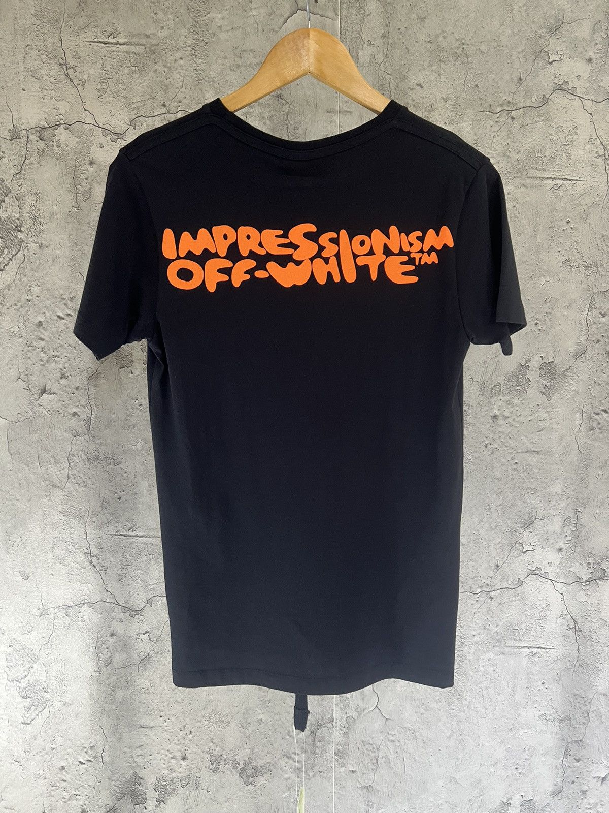 Off-White Off-White Bubble Font Impressionism Tee | Grailed