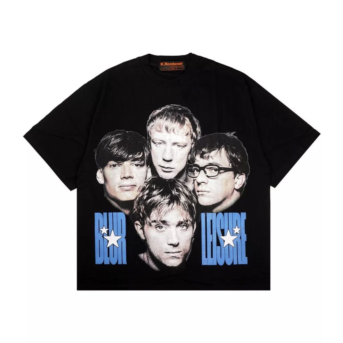 Band Tees × Rap Tees × Streetwear Blur Leisure Album Modern Bootleg Tee ...