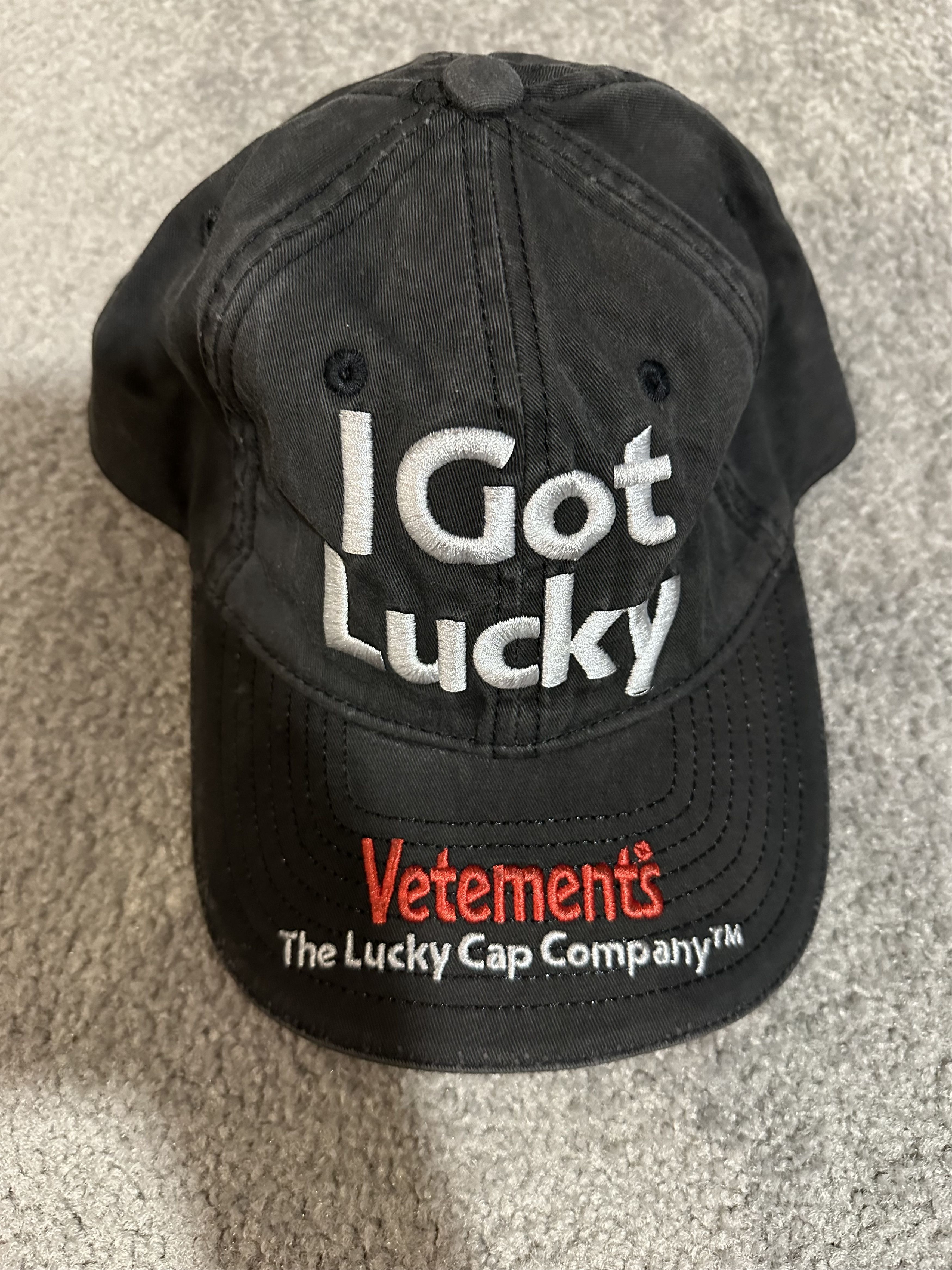 Vetements AW22 I Got Lucky Cap | Grailed