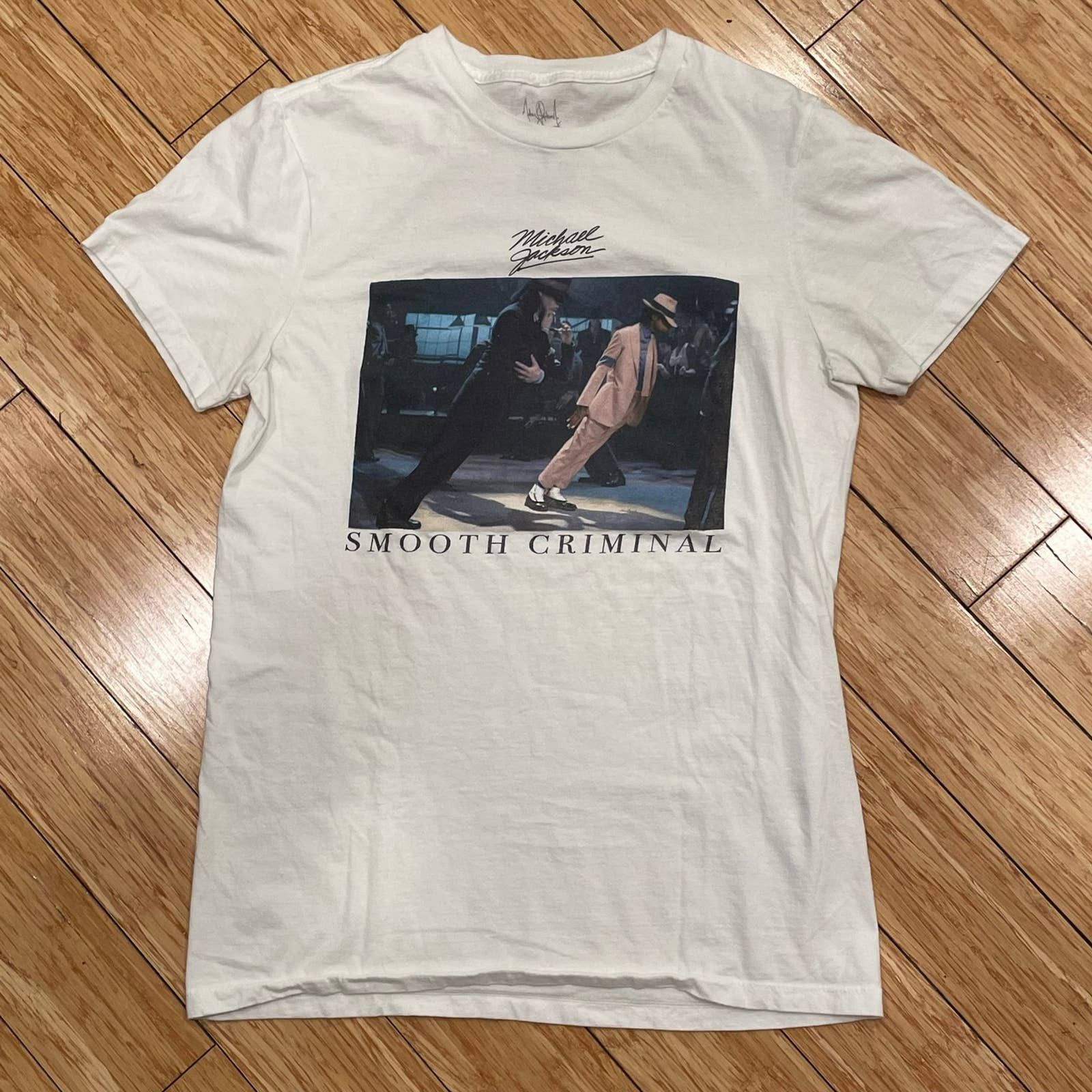 Blank Michael Jackson Smooth Criminal T-Shirt retr pop janet rnb | Grailed