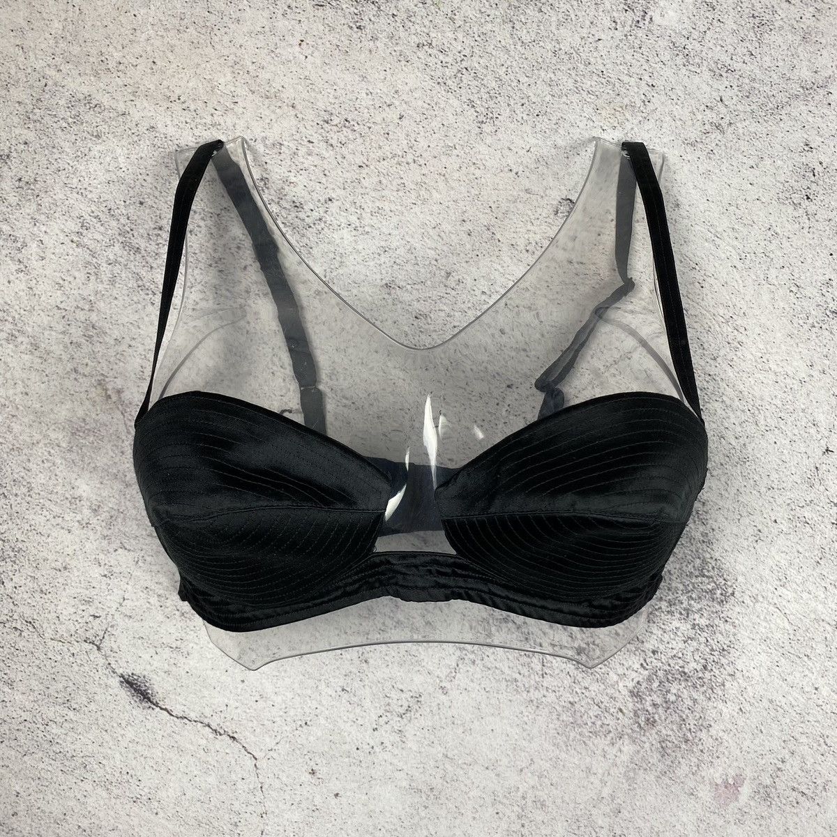 Gucci Tom Ford for Gucci Black Satin Bra 2001 | Grailed
