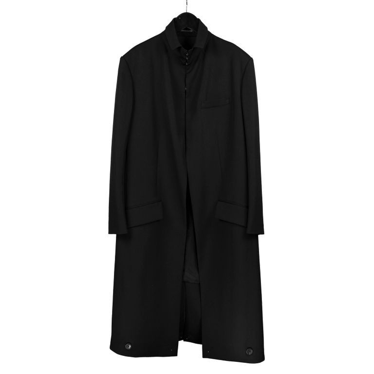 Yohji Yamamoto Yohji Yamamoto Pour Homme - W/GABARDINE FRONT HOOK ...