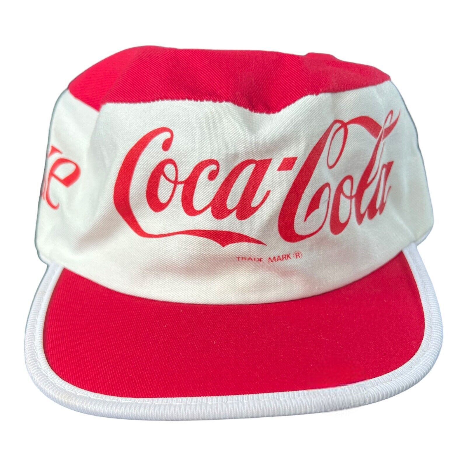 Coca Cola Vintage 80’s Coca Cola Hat Red/White one Size USA | Grailed