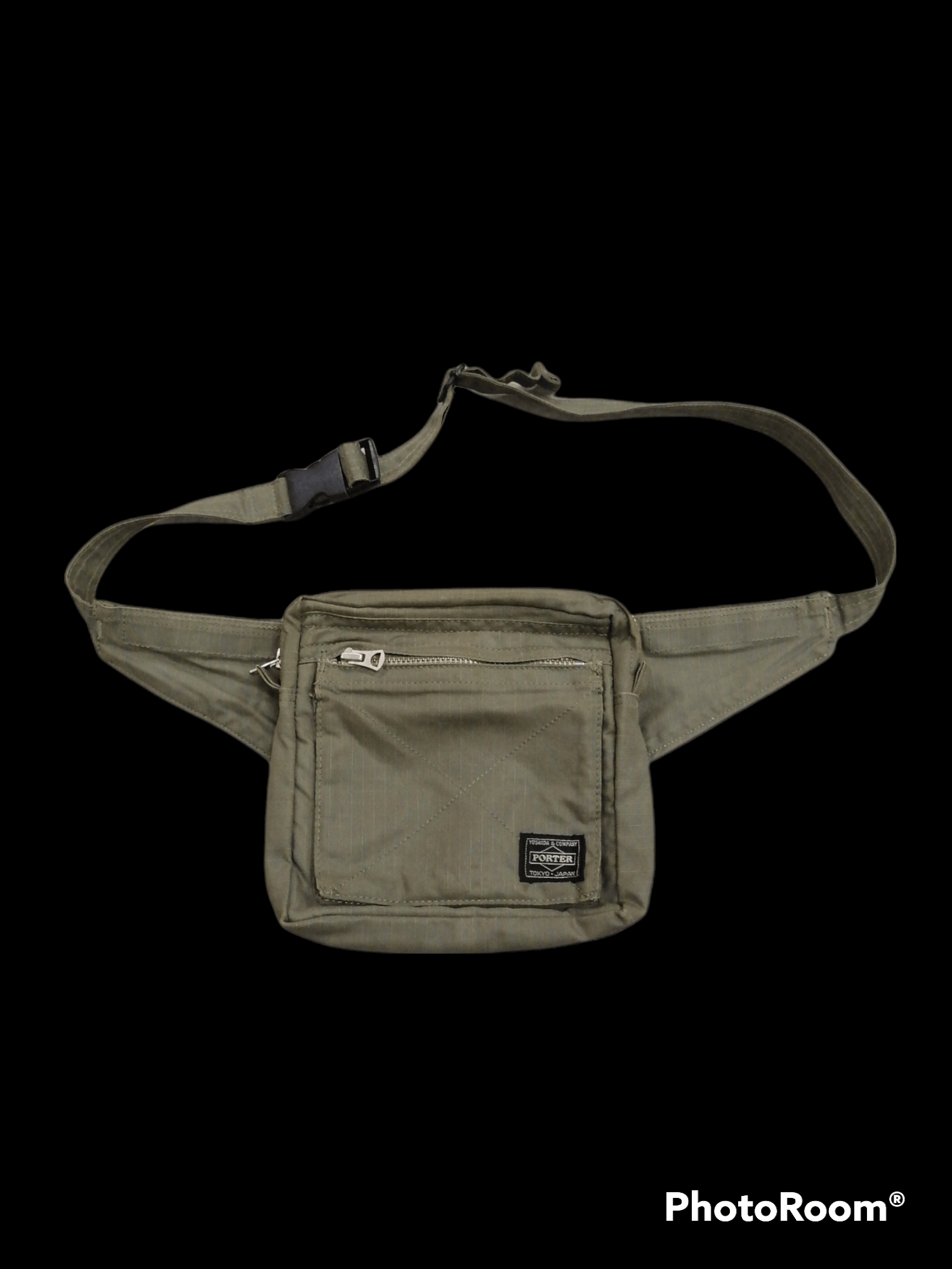 Japanese Brand × Porter × Streetwear Made In Japan Porter Olive Green ...