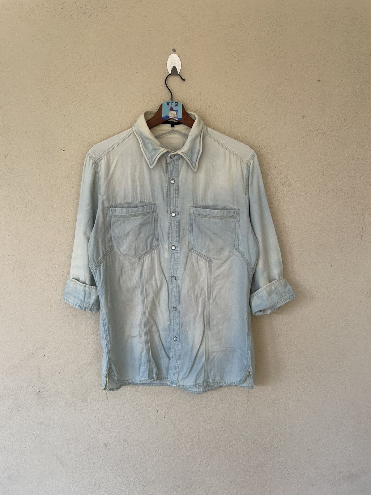Japanese Brand × Streetwear × Vintage VINTAGE VEVS JAPANESE CHAMBRAY ...