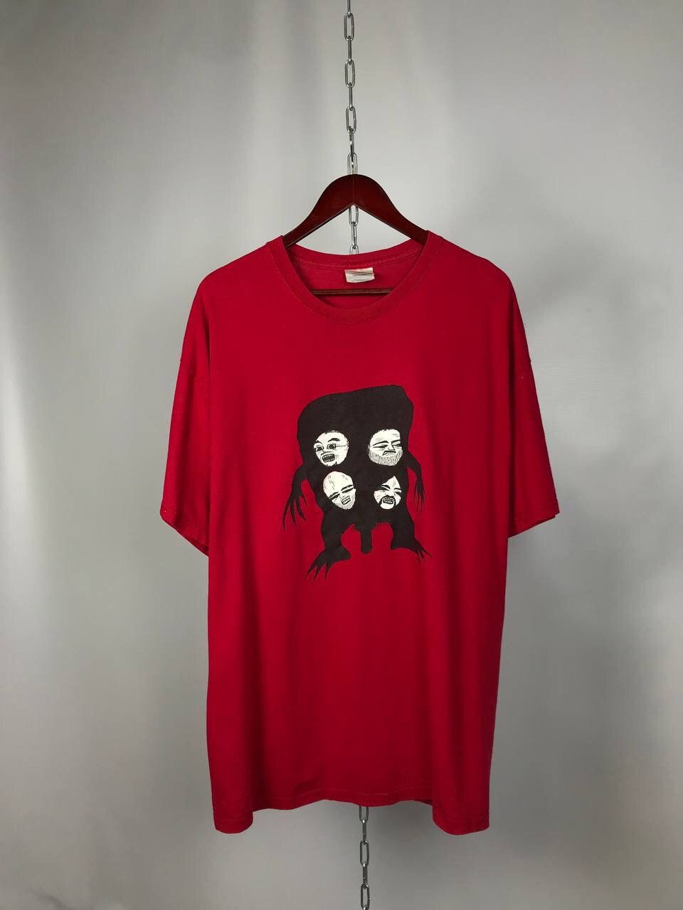 Band Tees × Vintage Torche Meanderthal T-shirt vintage 2013 red band ...