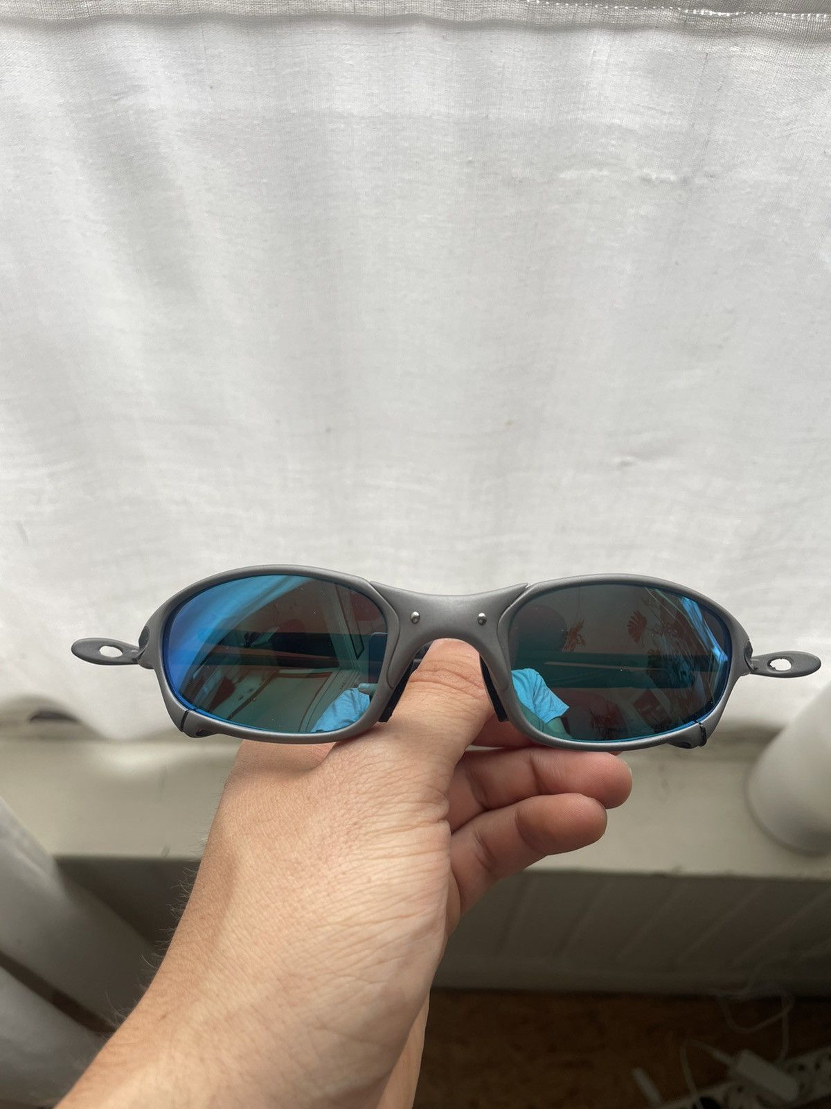 Oakley 1999 JULIET Ice Iridium X-METAL sunglasses | Grailed