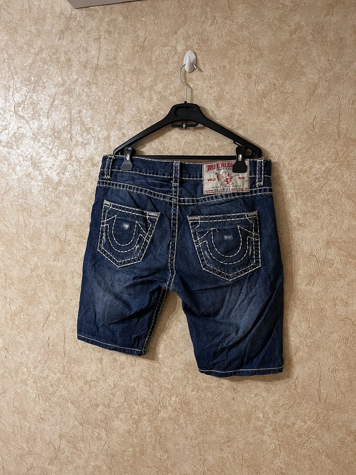 Made In Usa × True Religion × Vintage true religion billy big t shorts ...