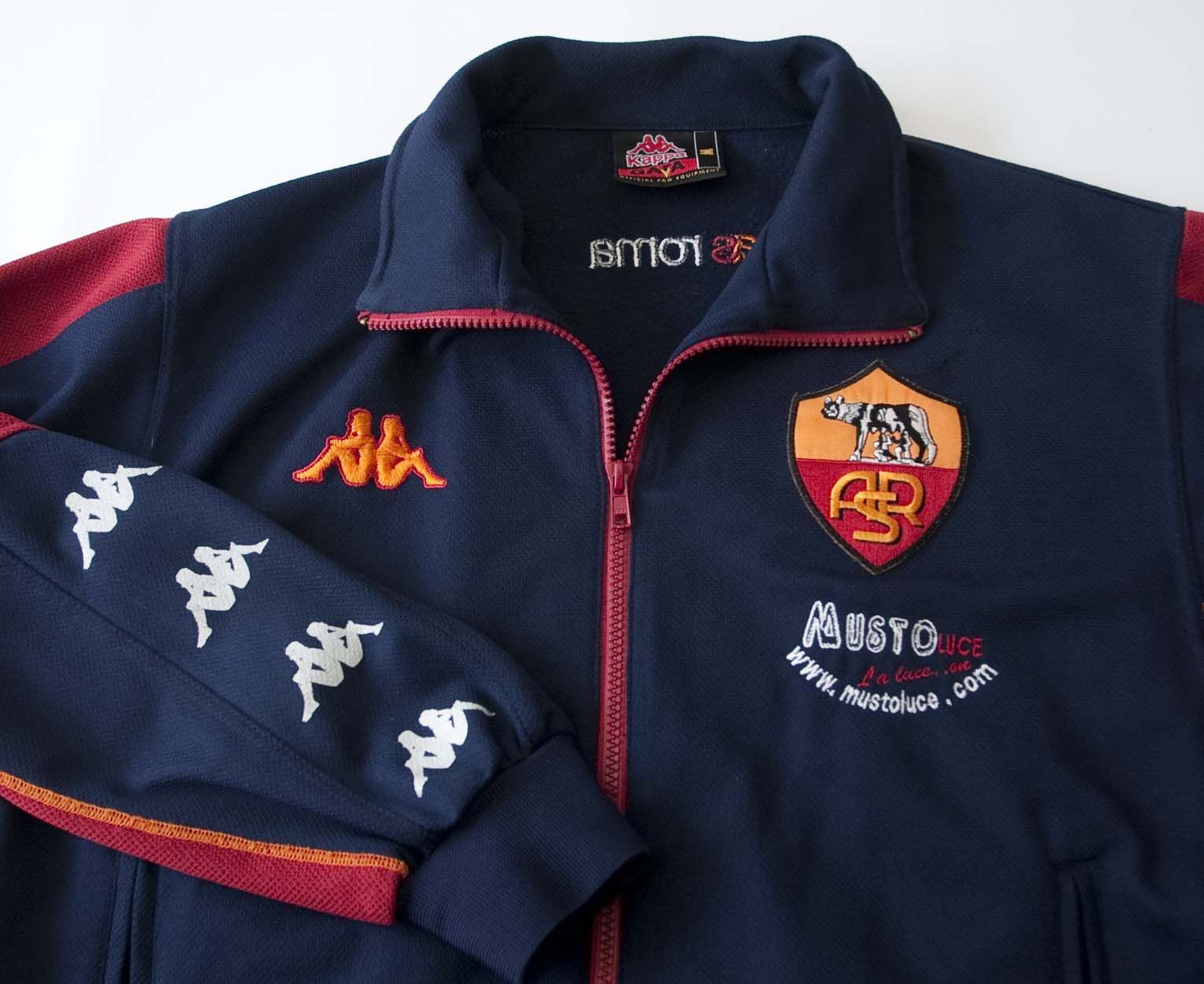Vintage AS Roma Track Jacket Full Zip Kappa Vintage Size M | Grailed