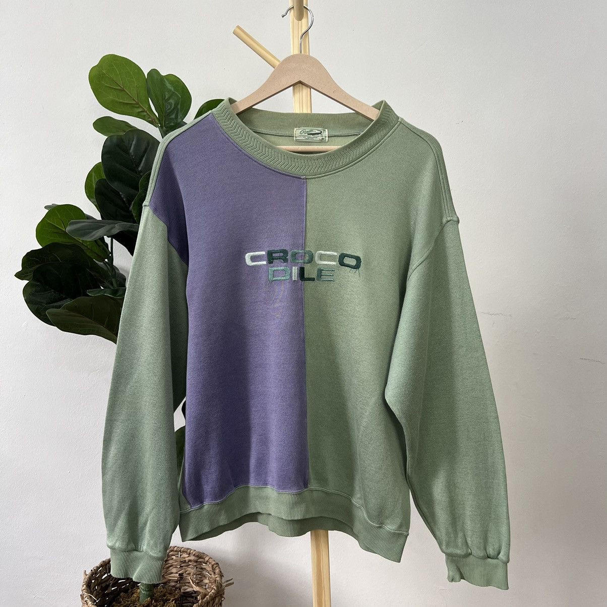 Vintage Vintage Crocodile Knit Sweater | Grailed