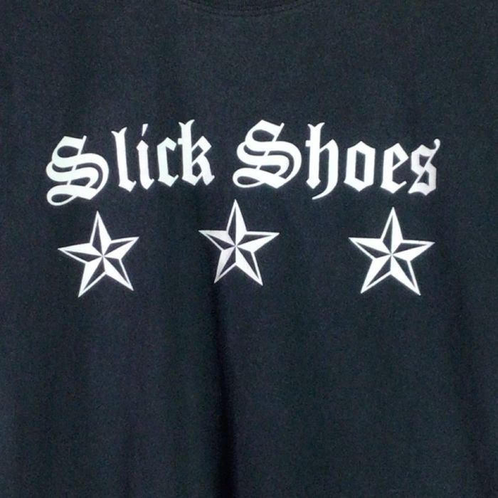 Anvil Vintage 90s SLICK SHOES Punk Rock Skate Band T Shirt Black S ...