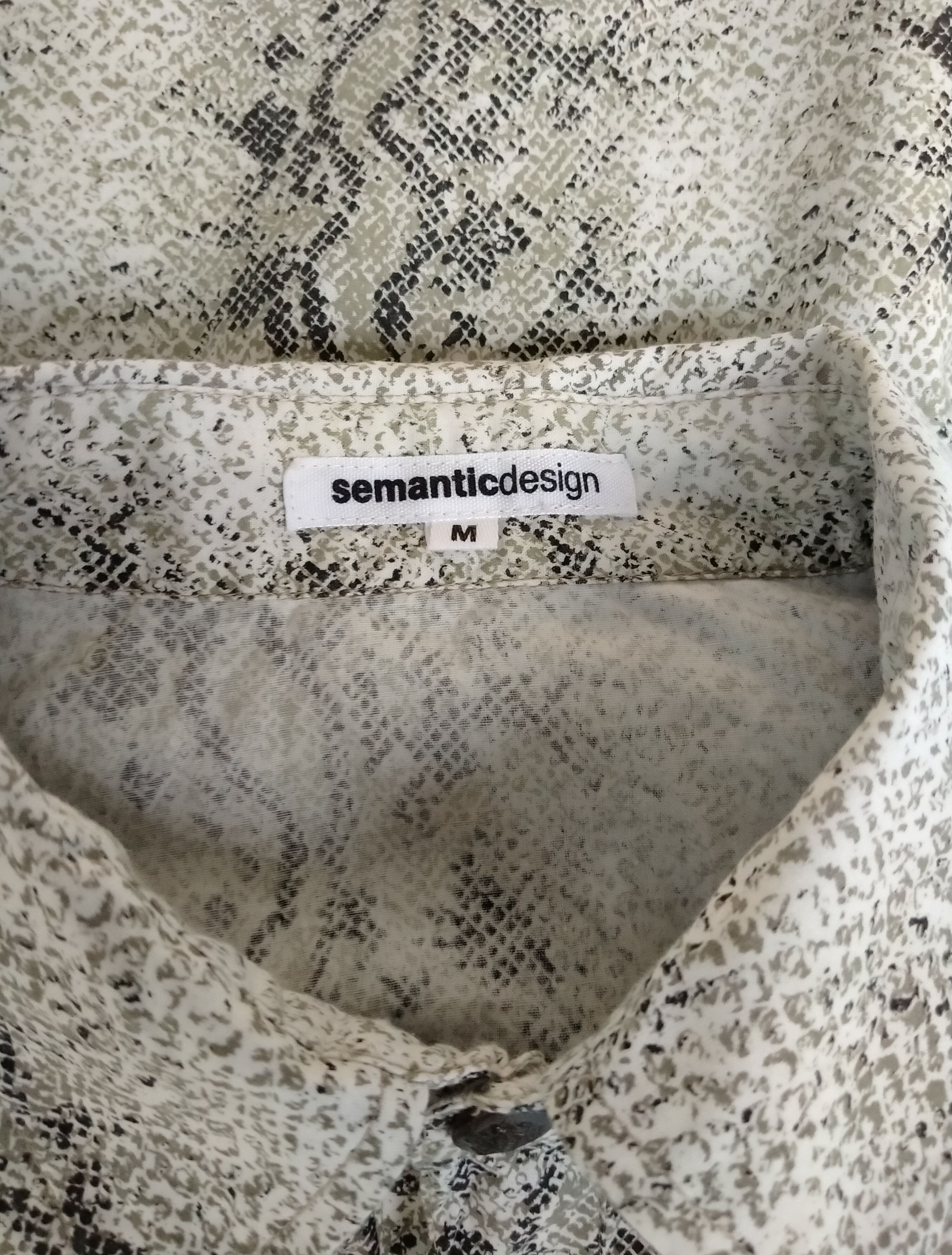 Japanese Brand RARE Semantics Design Snake Skin Inspired Hysteric ...