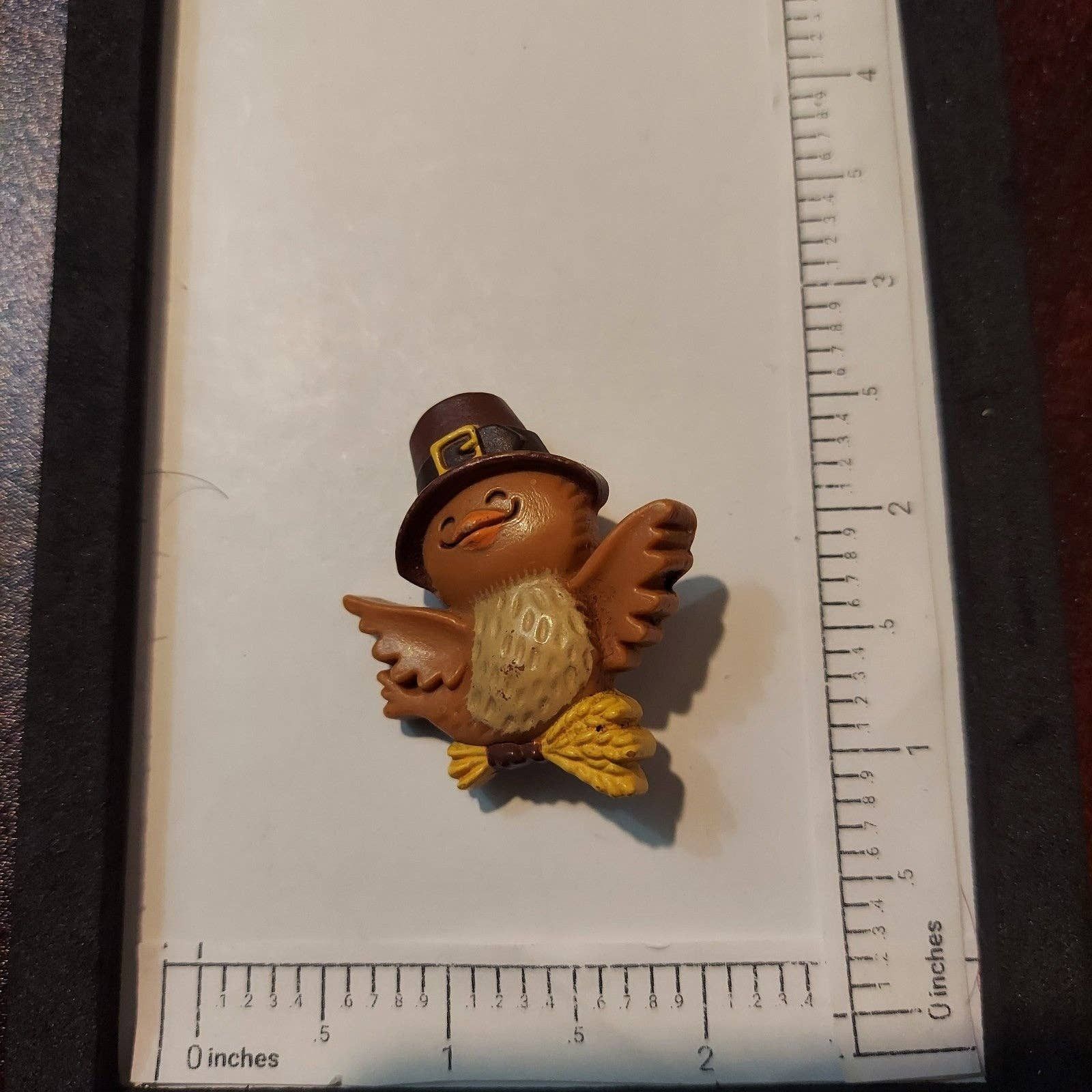 Vintage Vintage 1981 Hallmark Cards Inc Turkey Pilgrim Brooch Pin | Grailed