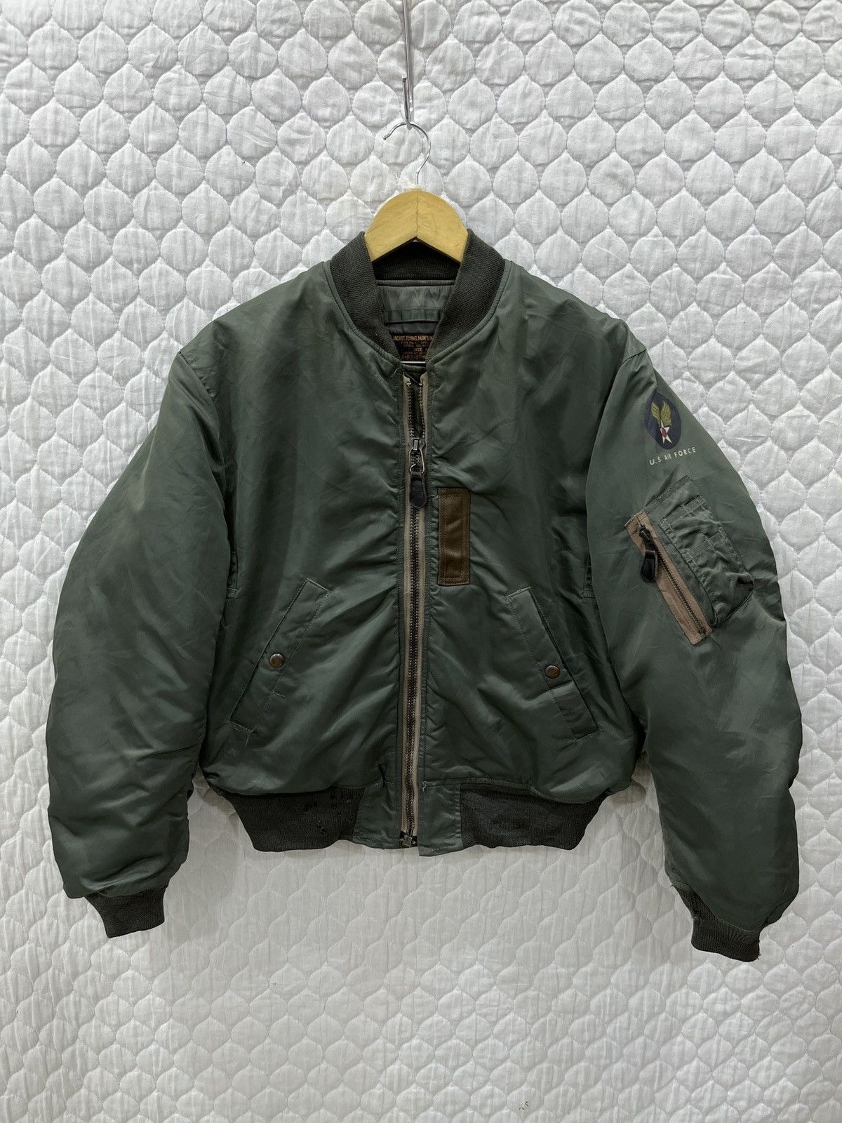 Military × Usaf × Vintage (Llll). VINTAGE USAF CAB CLOTHING CO JACKET ...