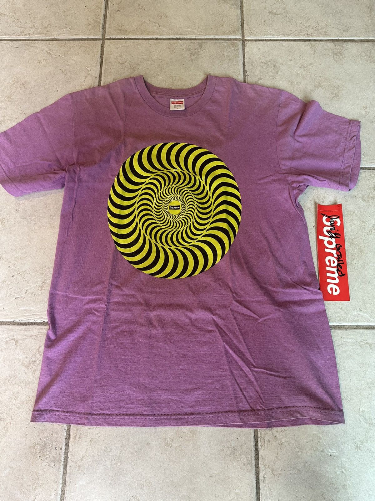 Spitfire × Supreme Supreme®/Spitfire® Classic Swirl T-Shirt | Grailed