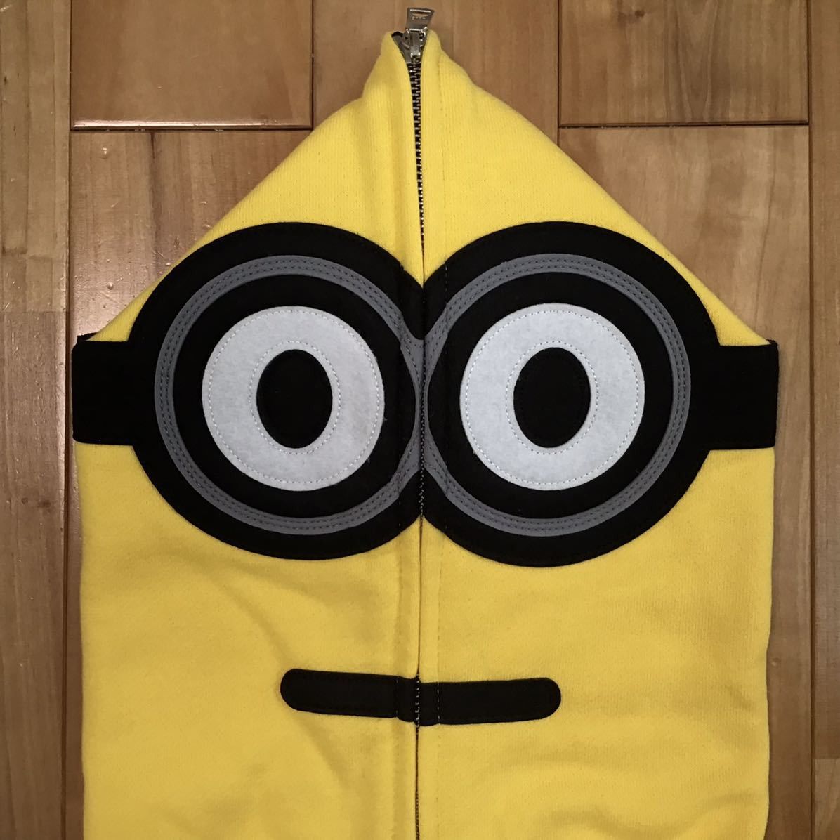 Bape BAPE × Minion Milo Full Zip Hoodie a bathing ape | Grailed