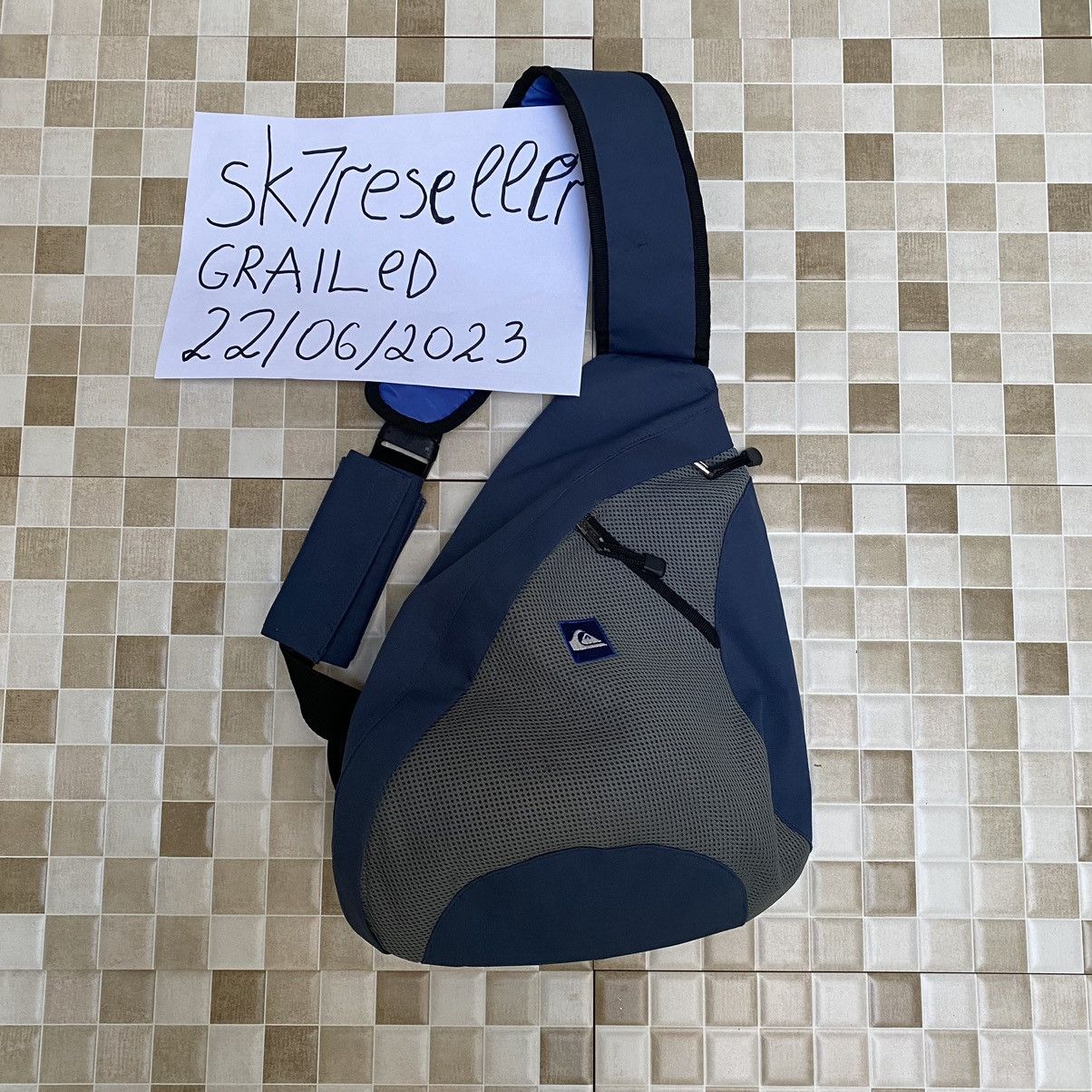 Quiksilver × Streetwear × Vintage Vintage Sling Bag quiksilver bands ...