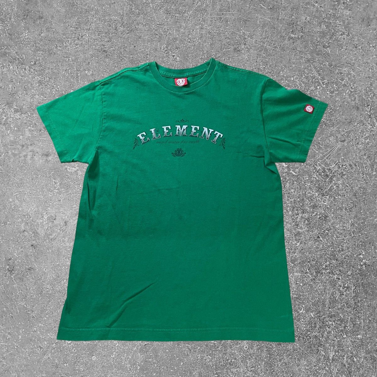 Element × Streetwear × Vintage Vintage 2000s Element Big Logo Skate Tee ...