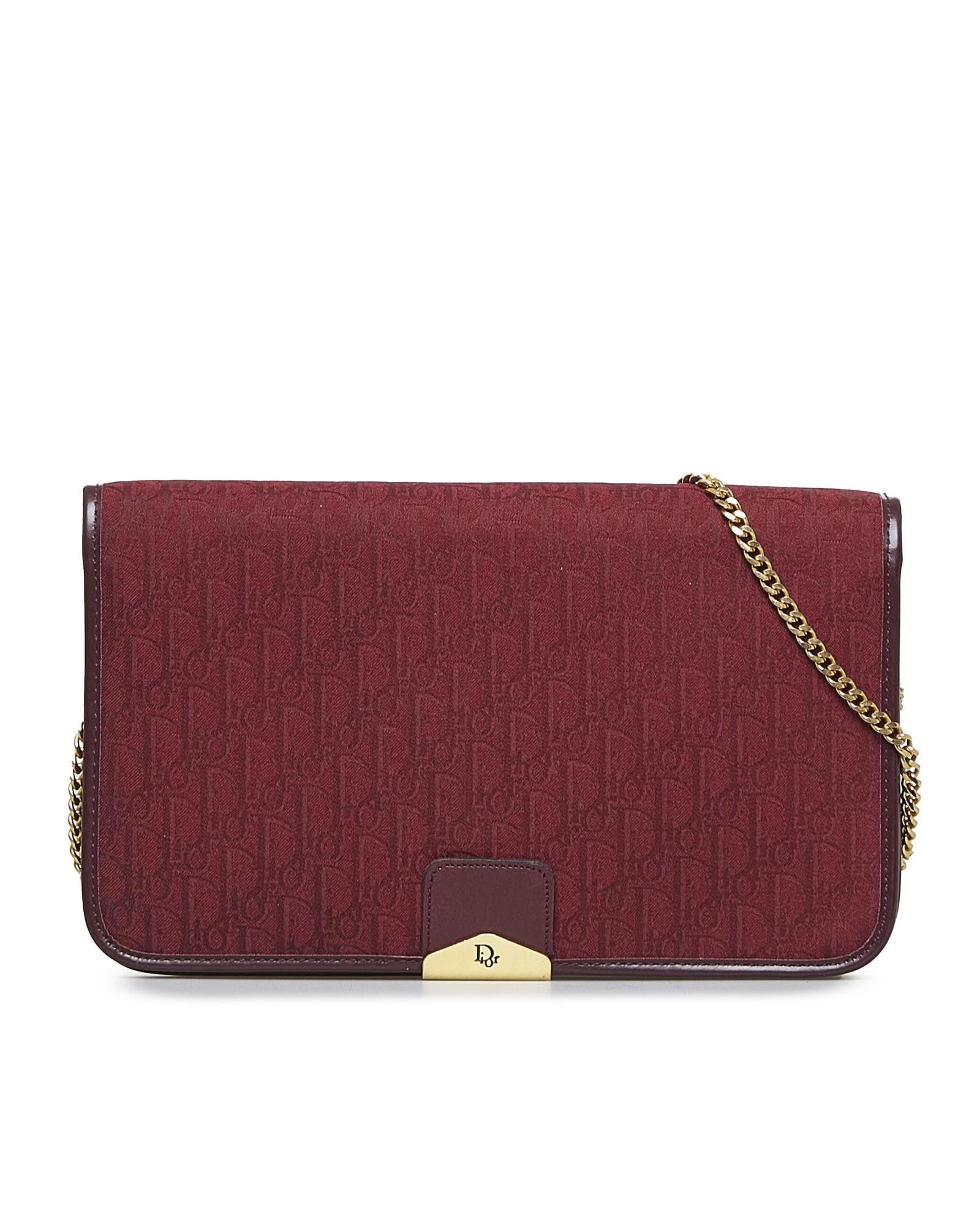 Dior Oblique Chain Crossbody | Grailed
