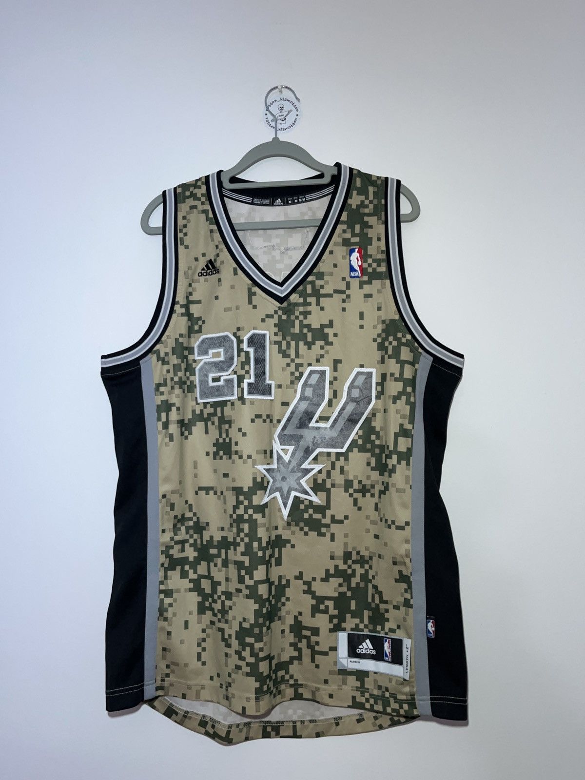 Adidas × NBA × Streetwear Adidas San Antonio Spurs Tim Duncan #21 rare ...