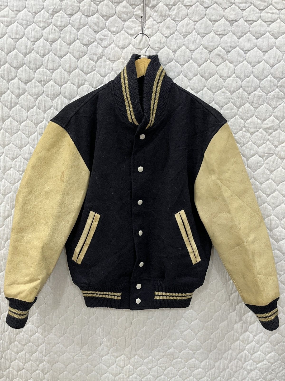 Avant Garde × Japanese Brand × Oldvarsity/Stadium (Llll). VINTAGE JUN CAMPUS YOUNG MEN VARSITY ...