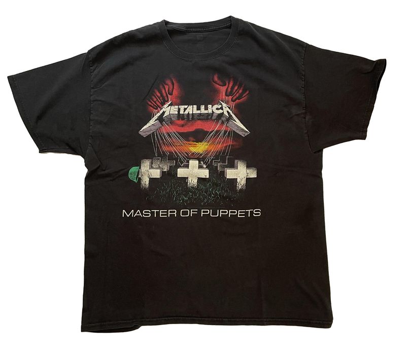 Vintage Metallica Master of Puppets T-Shirt Y2K Vintage Size XL | Grailed