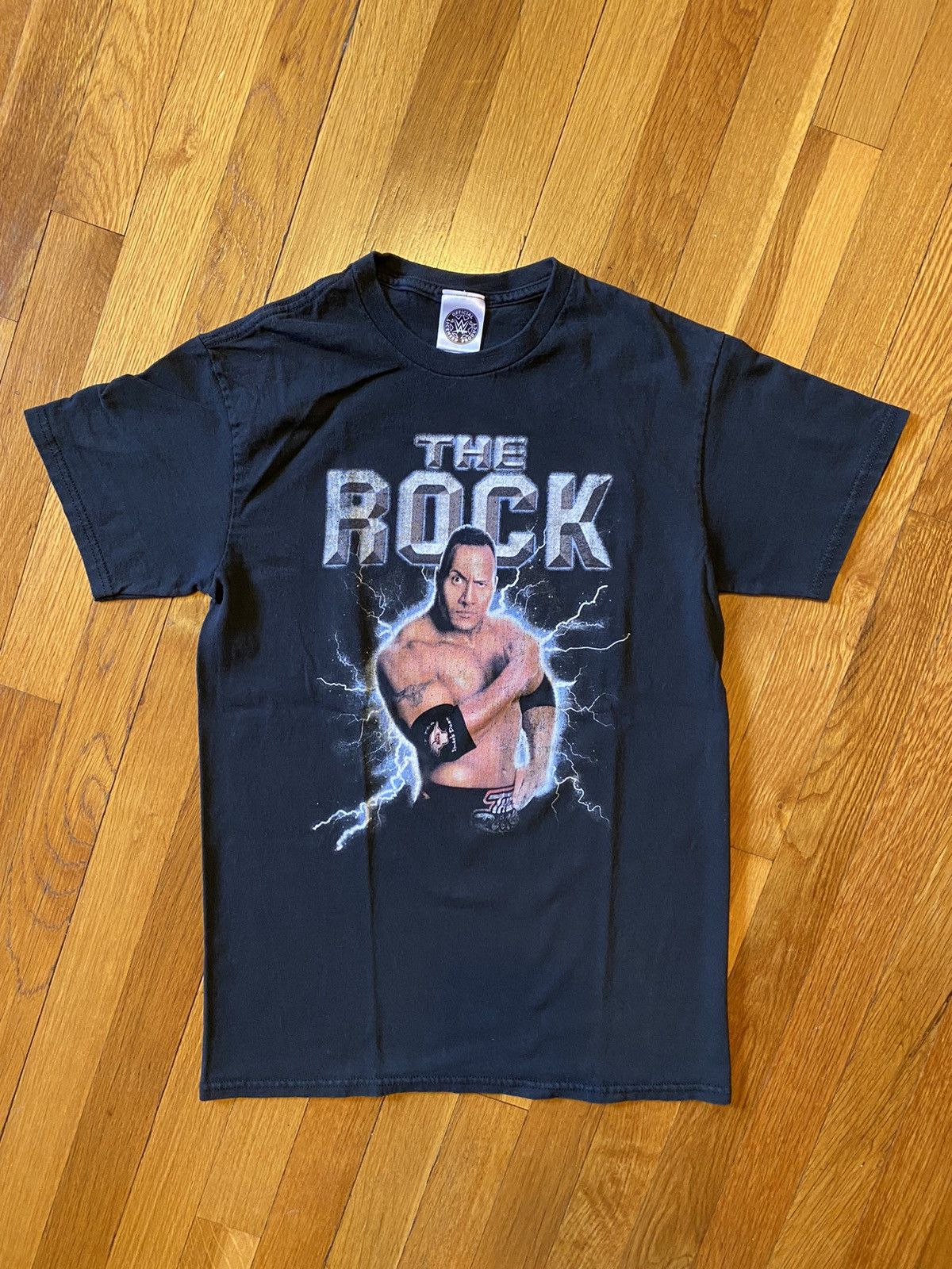 Vintage × WWE × WWF The Rock WWE/WWF Retro Wrestling T-Shirt | Grailed