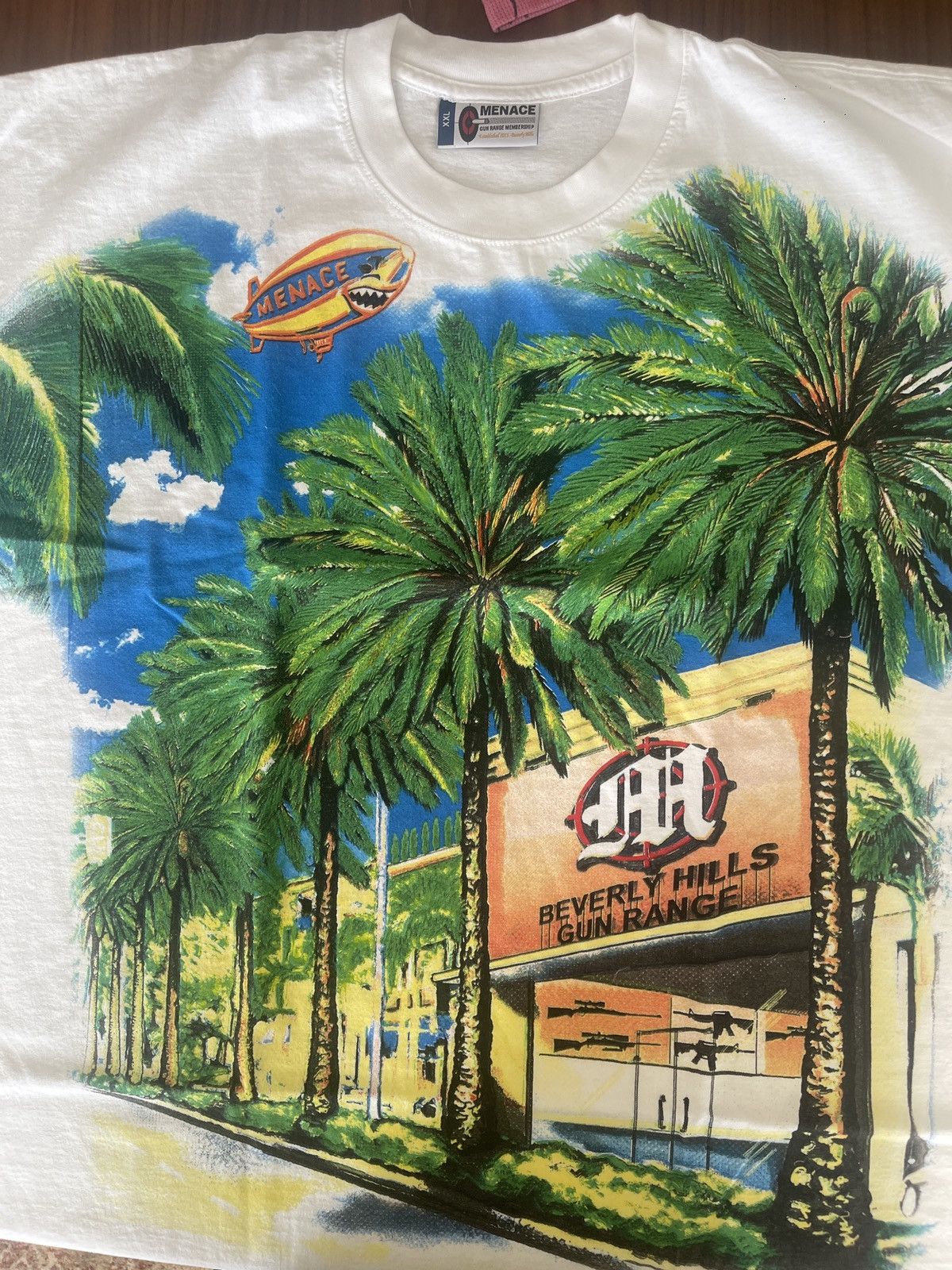 Menace Menace “Store front” tee | Grailed