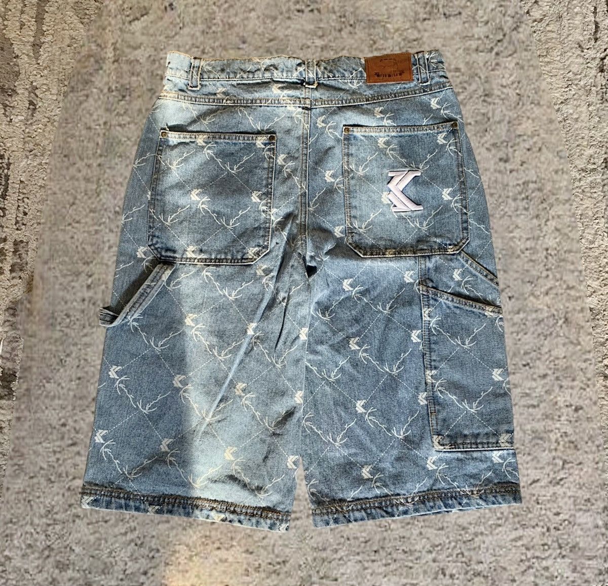 Karl Kani × Streetwear × Vintage Karl Kani monogram shorts vintage ...